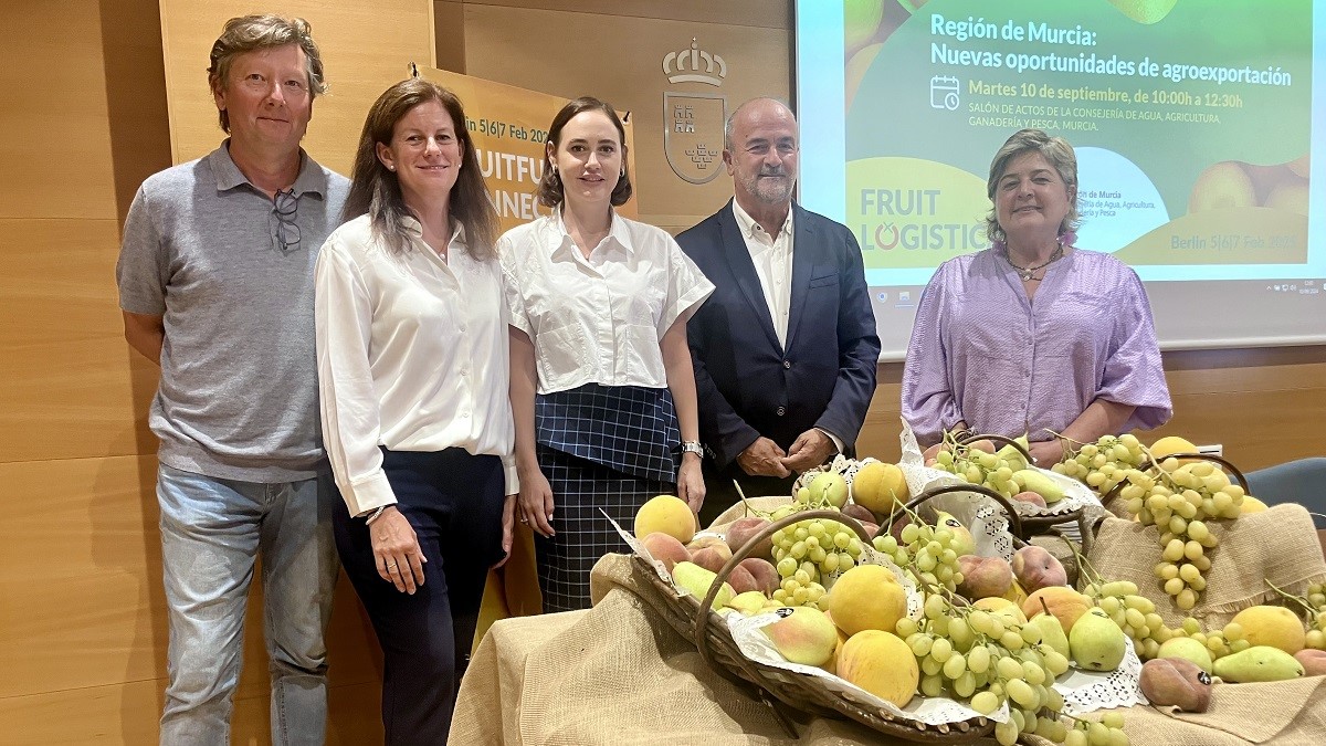 El Gobierno de Murcia y Fruit Logistica promueven las exportaciones agrícolas de la Región